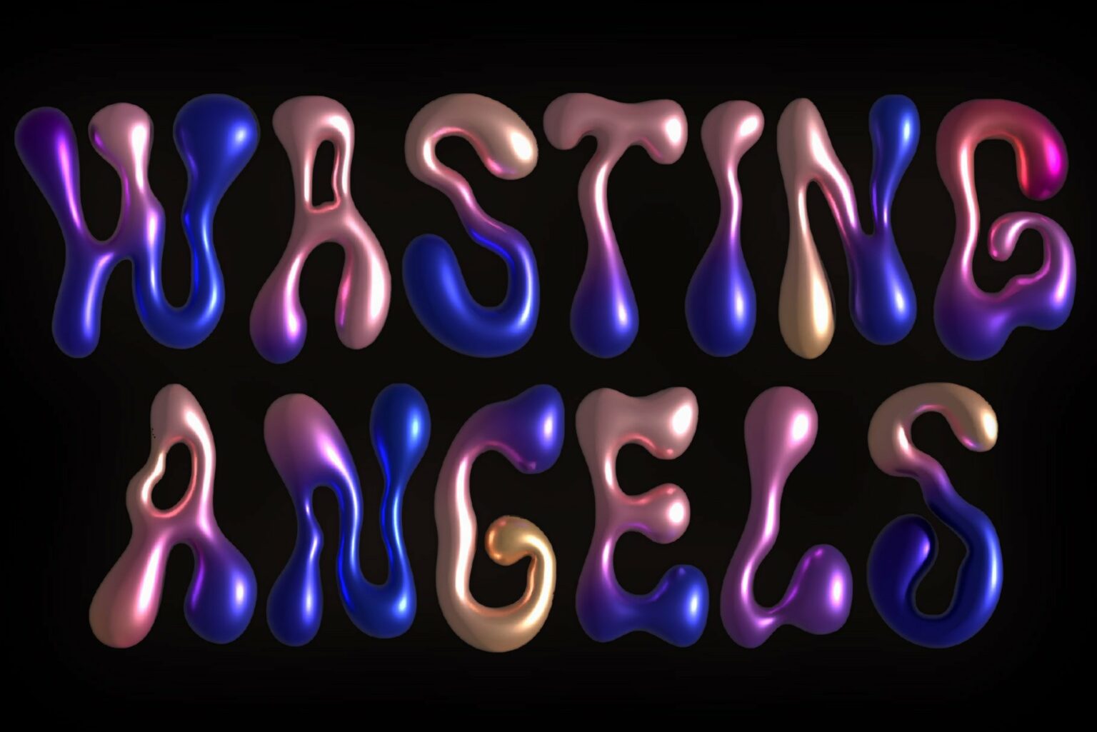 Solvent Family | 2 liquid fonts – MasterBundles