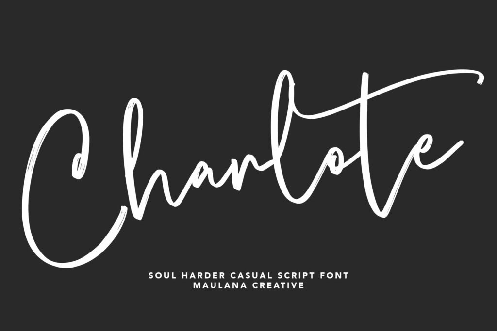 Soul Harder Casual Script Font – MasterBundles