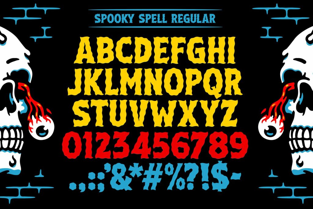 Spooky Spell Font – MasterBundles