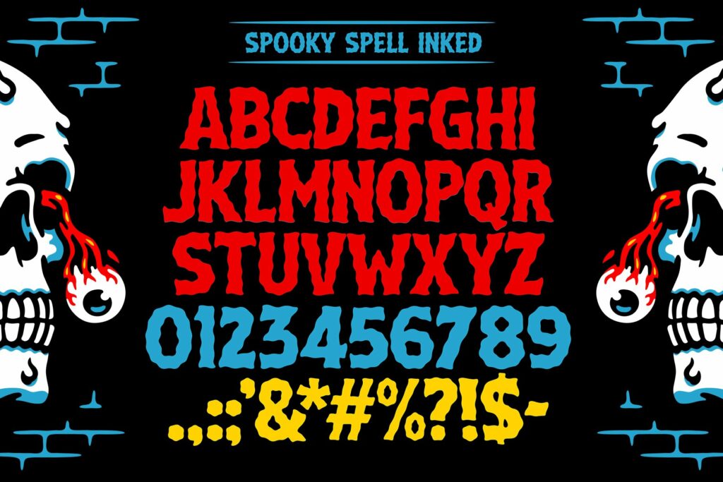 Spooky Spell Font – MasterBundles