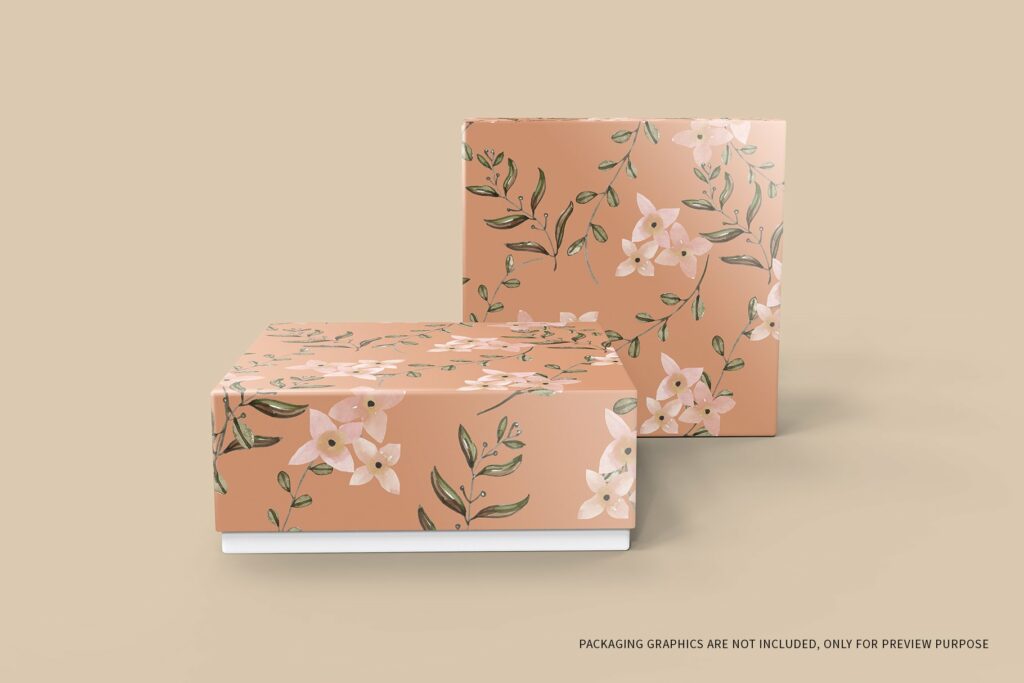 Square Box Packaging Mockups – MasterBundles
