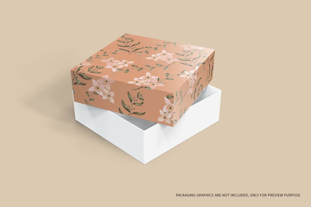 Square Box Packaging Mockups – MasterBundles