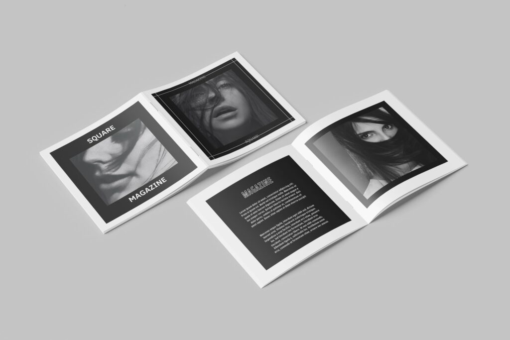Square Brochure / Catalogue Mockup – MasterBundles