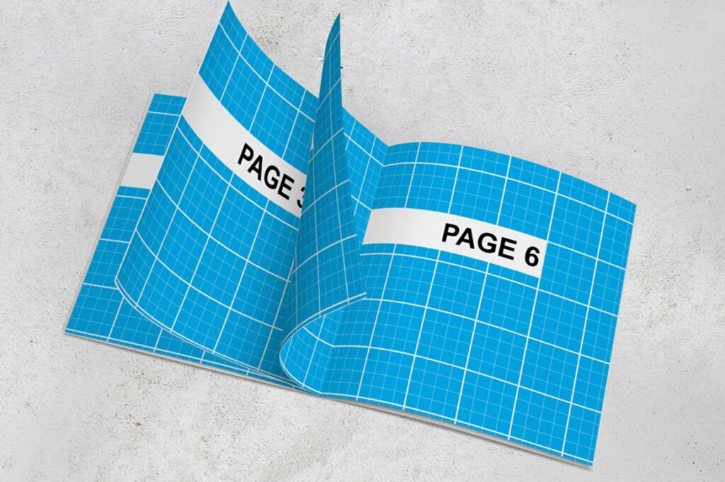 Square Brochure Mockups – MasterBundles