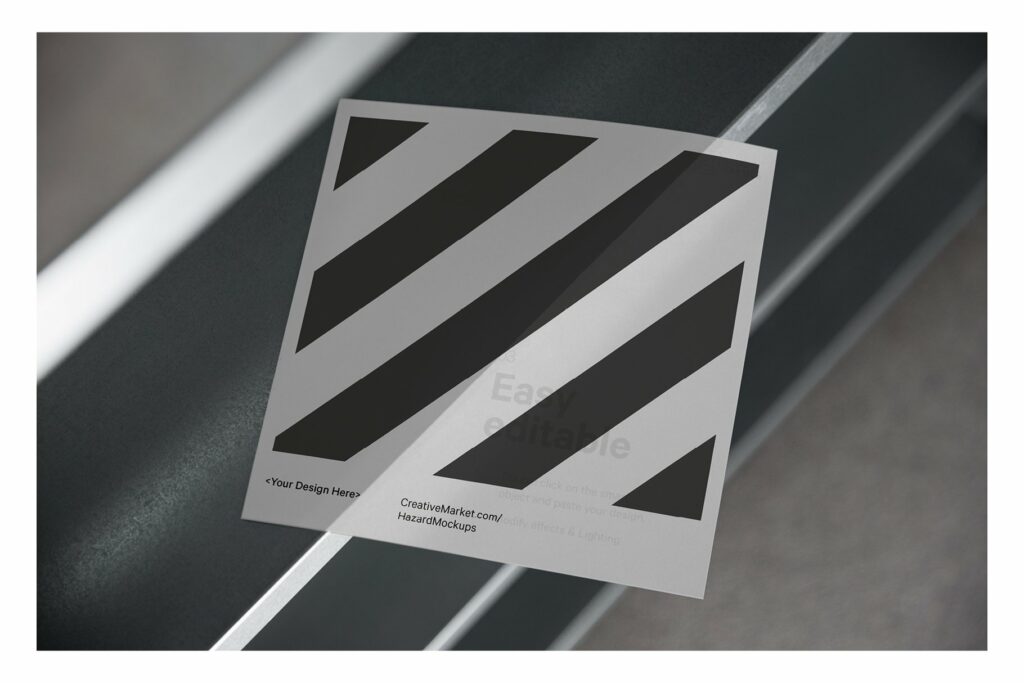 8x Square Paper Mockup Bundle – MasterBundles
