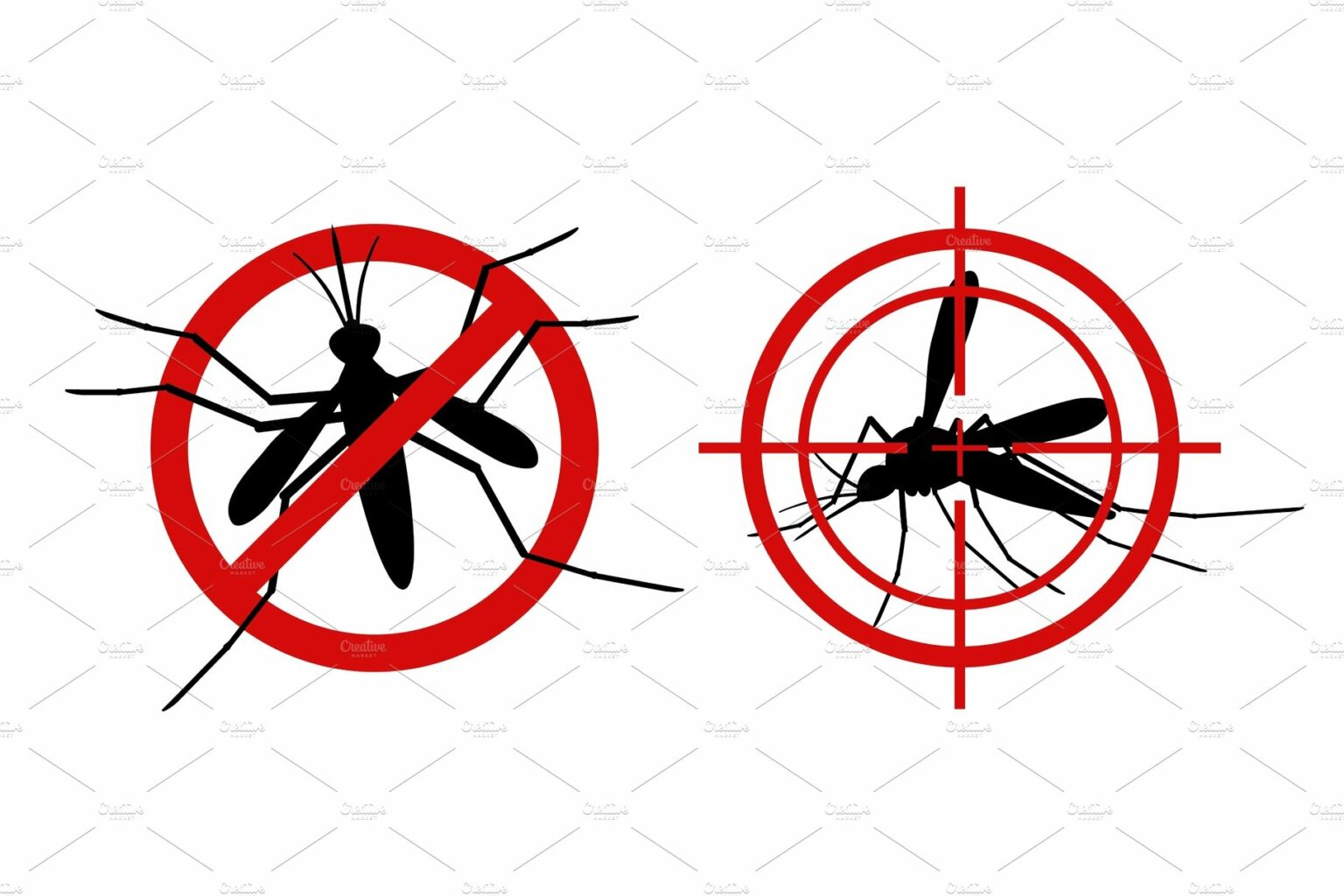 Mosquito warning signs – MasterBundles
