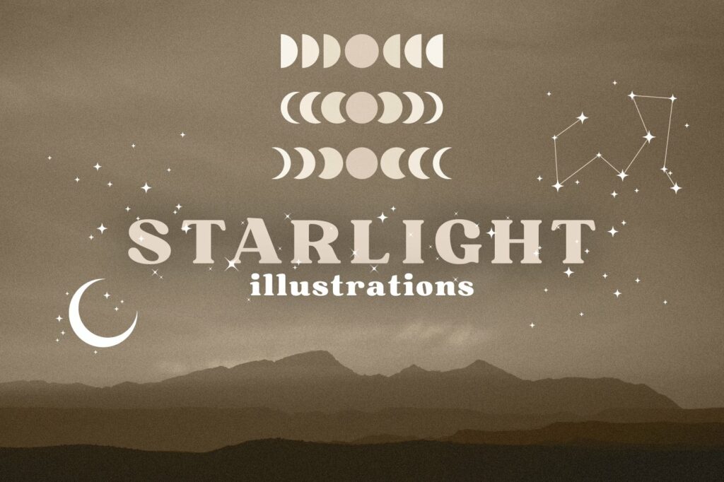 starlight illustrations – MasterBundles