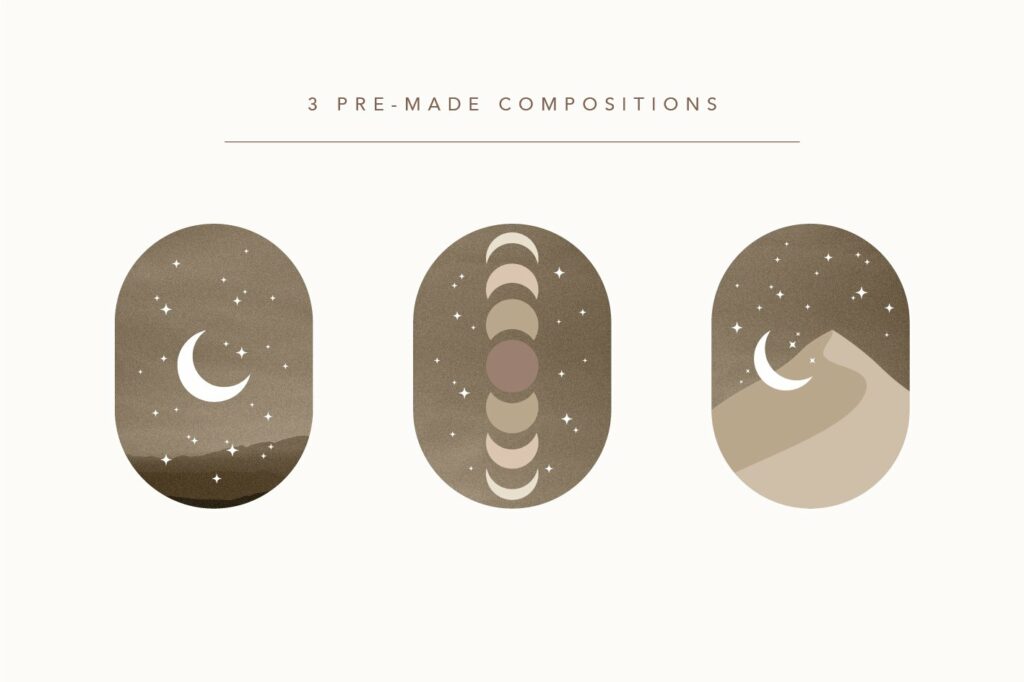 starlight illustrations – MasterBundles