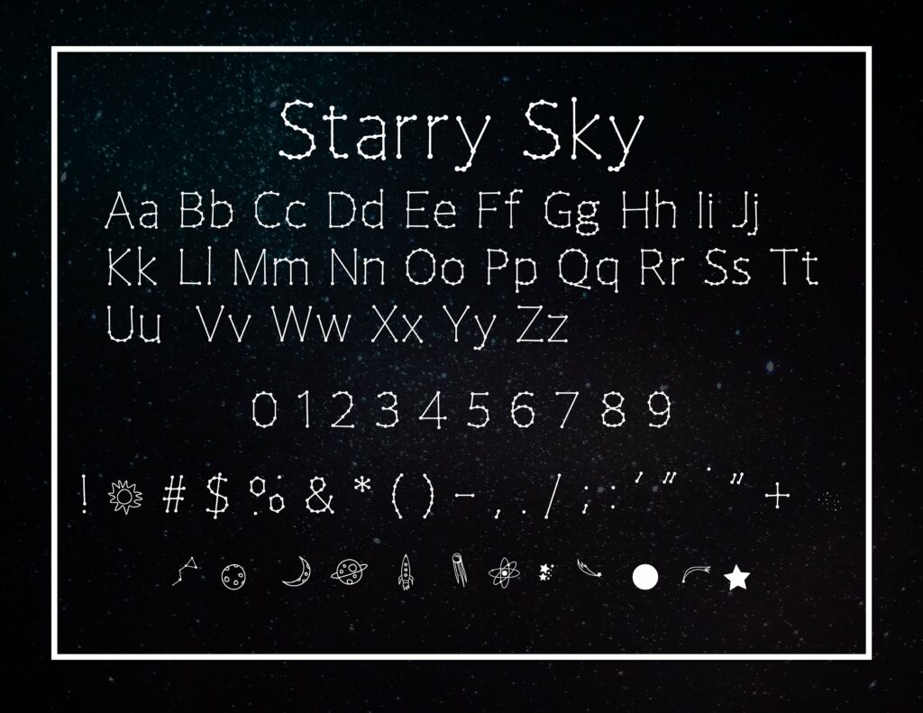 Starry Sky – MasterBundles