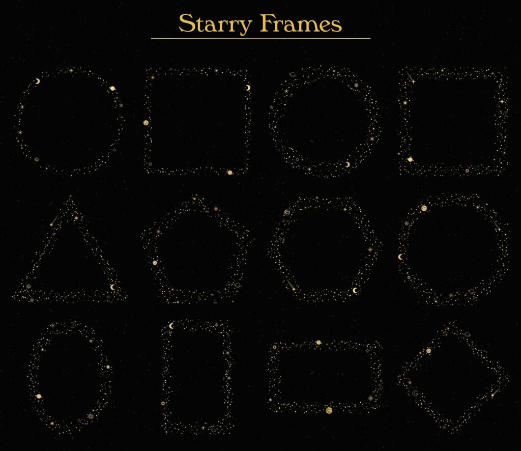 Stars & Celestial Bodies – MasterBundles