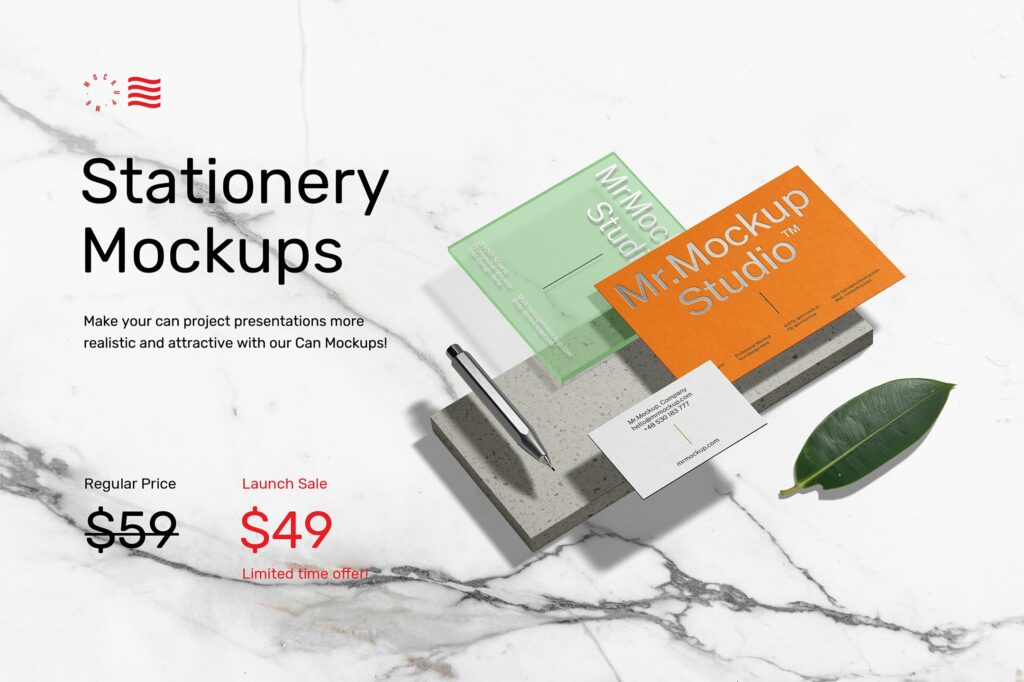 Stationery Mockups - Studio Scenes – MasterBundles