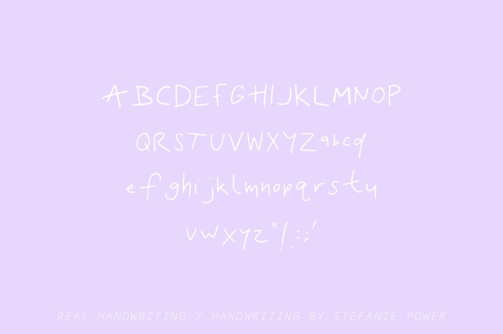 Real Handwriting | Font – MasterBundles