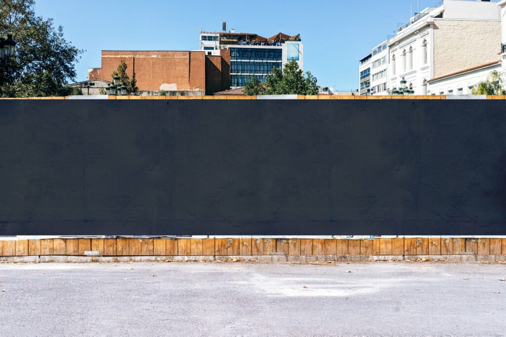 Urban Poster Mockup Street PSD – MasterBundles