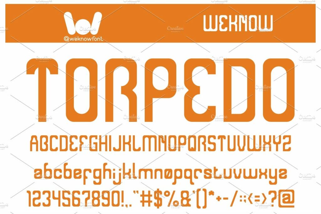 Submarine font – MasterBundles