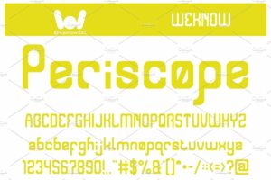 Submarine font – MasterBundles