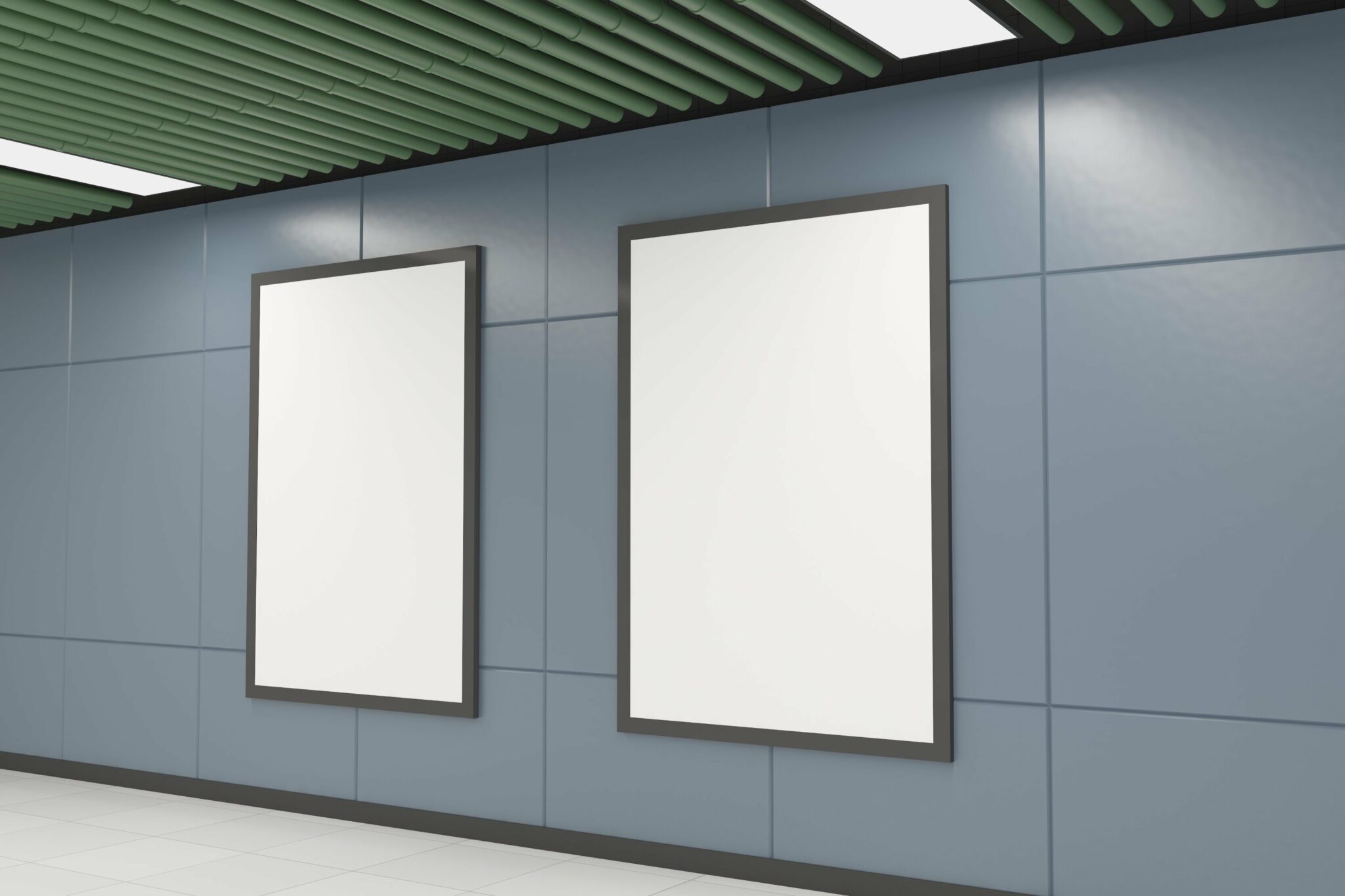 Subway Two Signage Mockup – MasterBundles