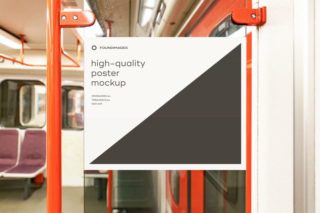 Subway Poster Mockup Bundle Metro – MasterBundles