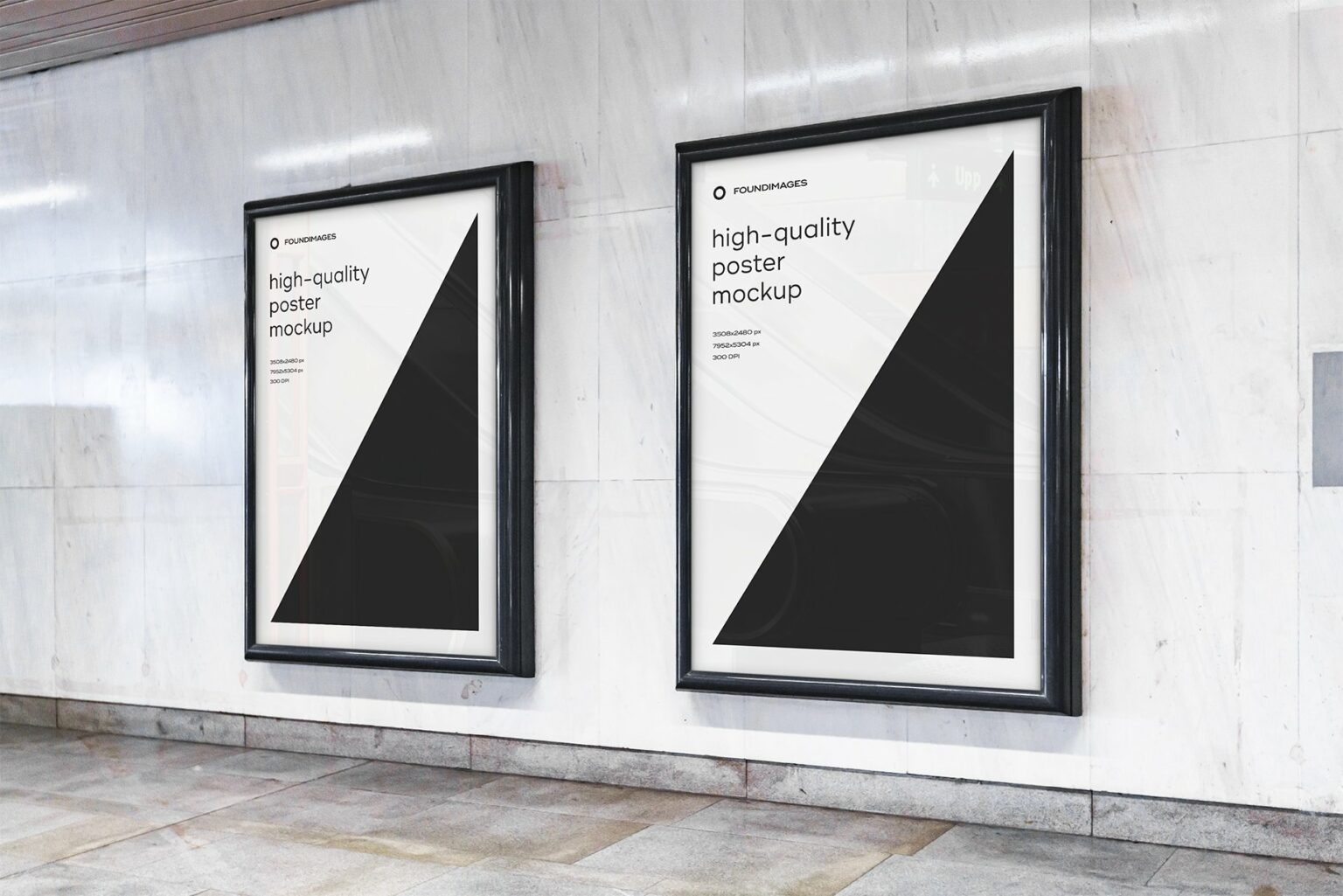 Subway Poster Mockup Bundle Metro – MasterBundles