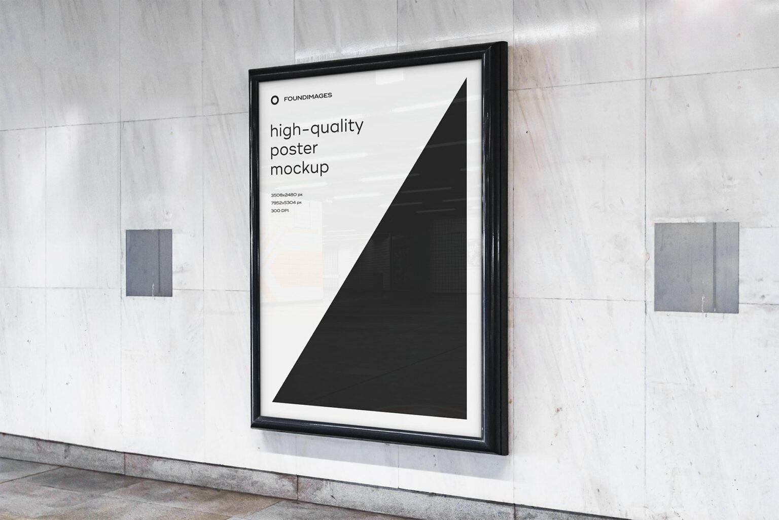 Subway Poster Mockup Bundle Metro – MasterBundles