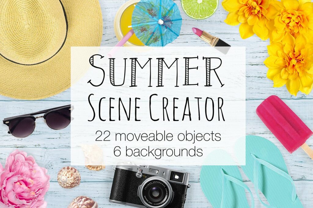 Summer Scene Creator - Top View – MasterBundles