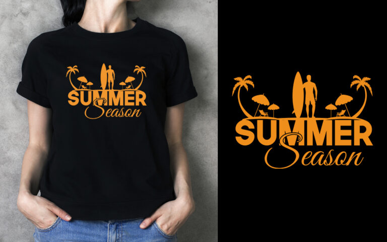 15+ Summer, surf, sunrise, california, beach t-shirt design bundle ...
