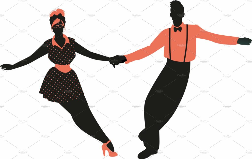SWING DANCE CLIPART – MasterBundles