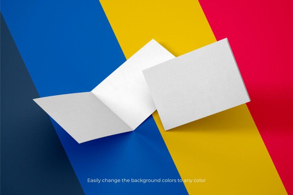 Horizontal Bifold Brochure Mockup – MasterBundles