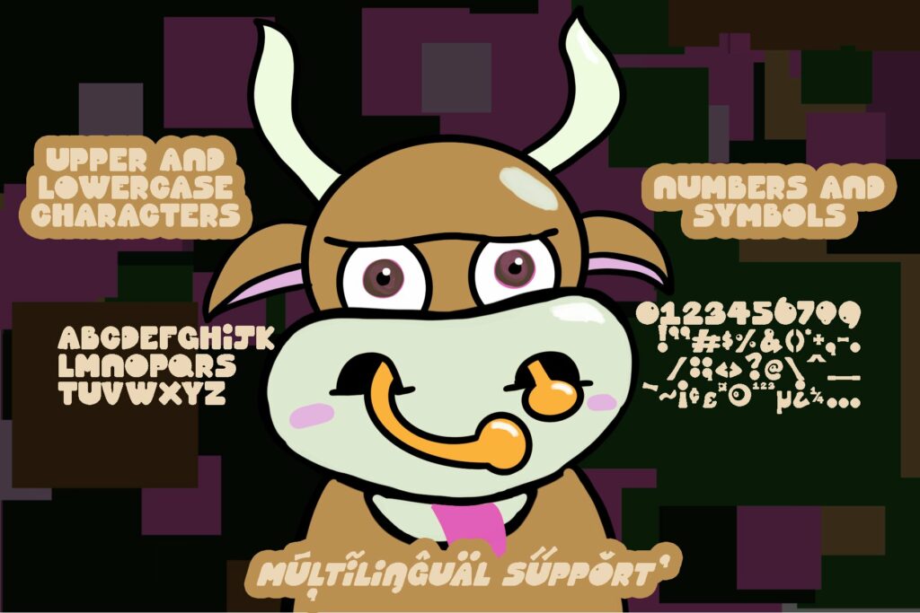 Taurus Retro Typeface – MasterBundles