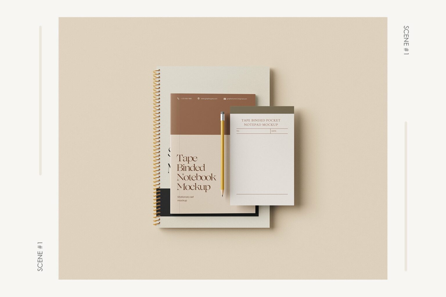 Stationary - Scene Creator Mockup – MasterBundles