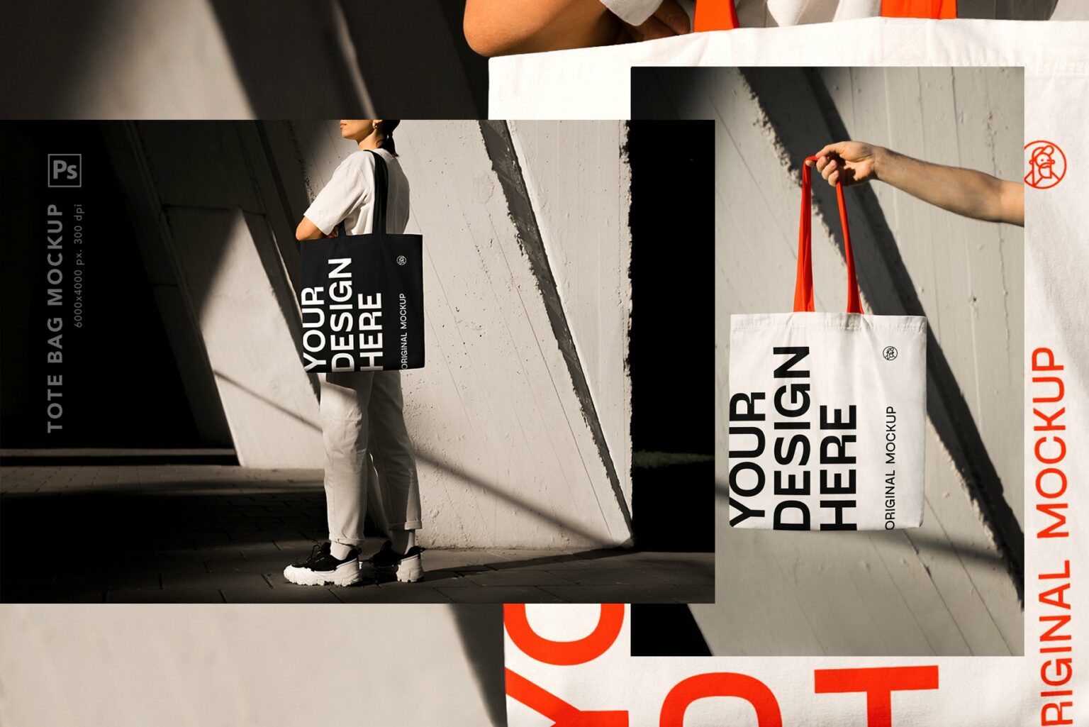 Urban Tote Bag Mockup Bundle – MasterBundles