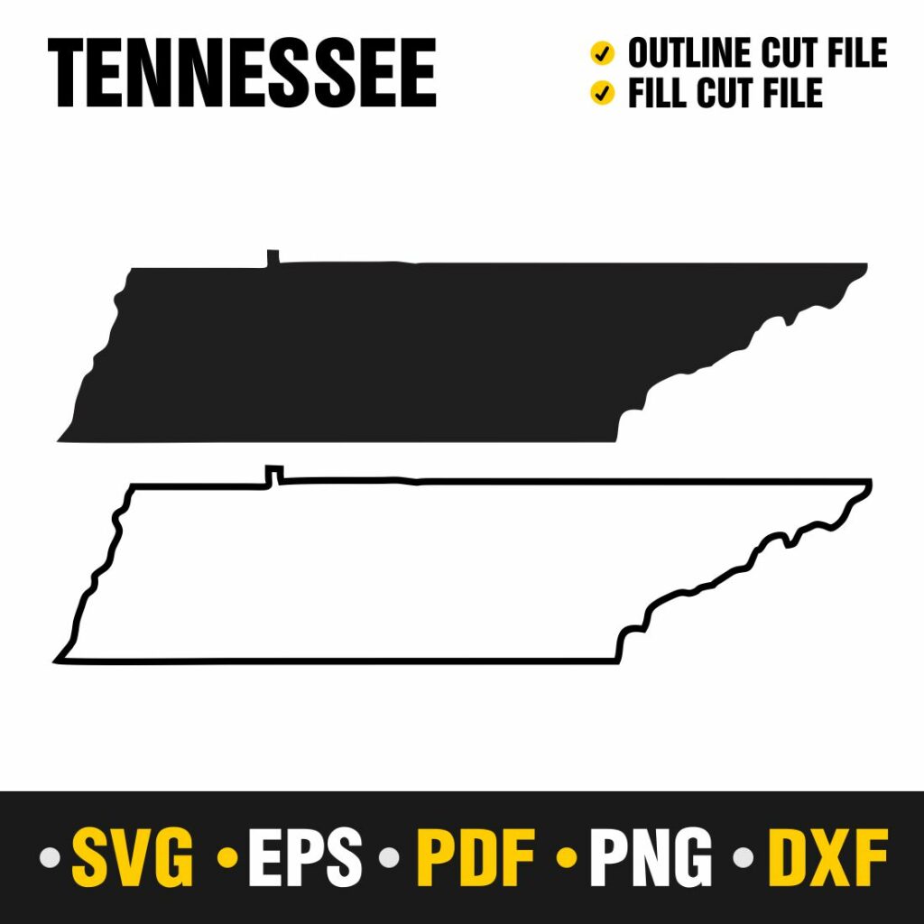 Tennessee SVG, PNG, PDF, EPS & DXF - MasterBundles