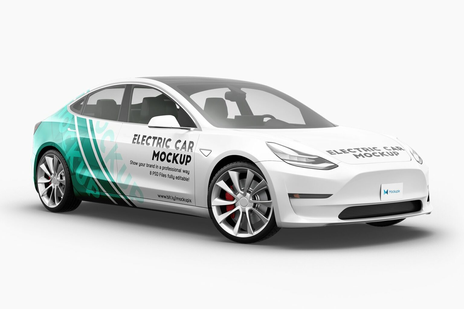 Electric Car Mockup 1 – MasterBundles