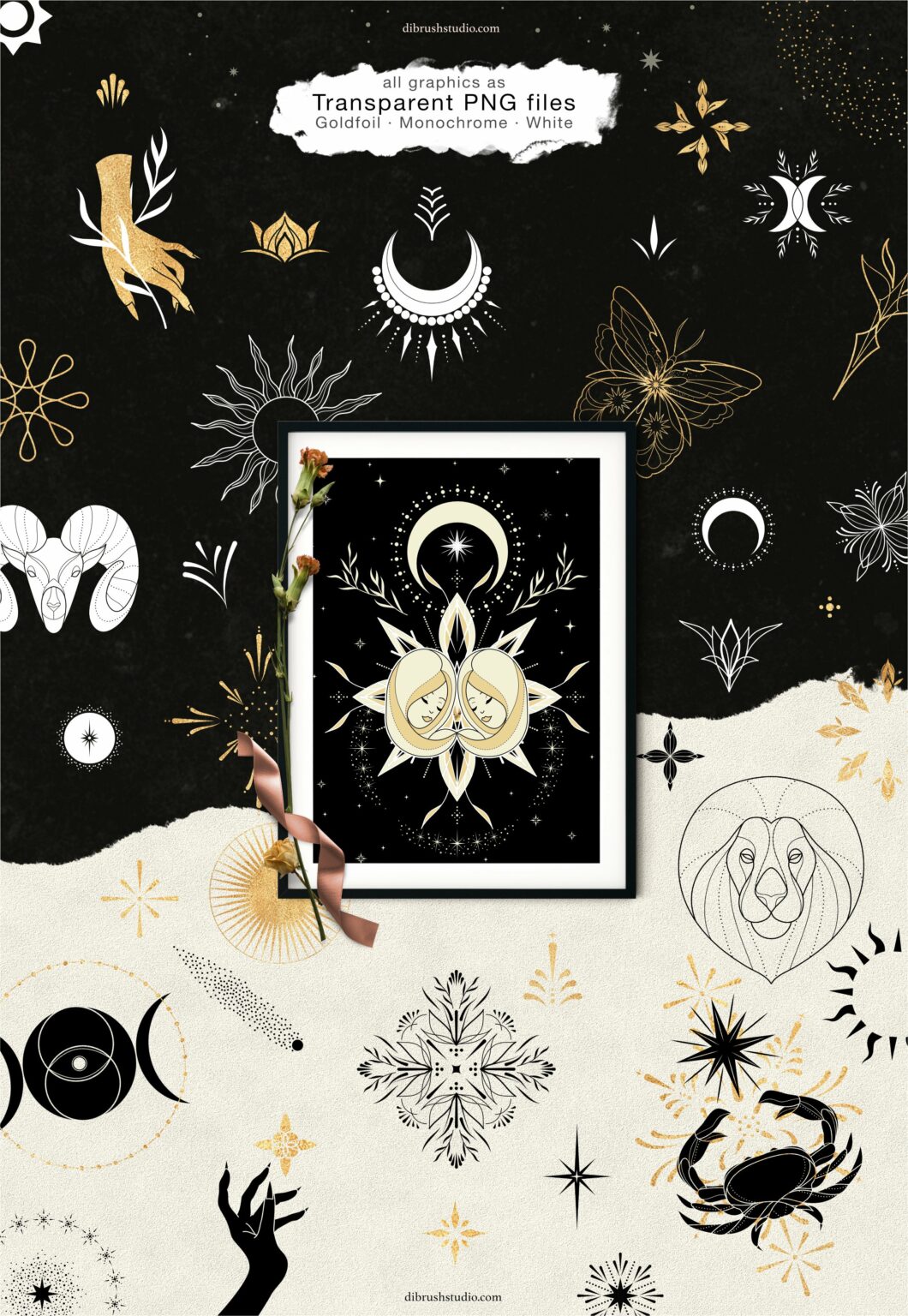 Nightfall - ClipArt & Vector Pack – MasterBundles