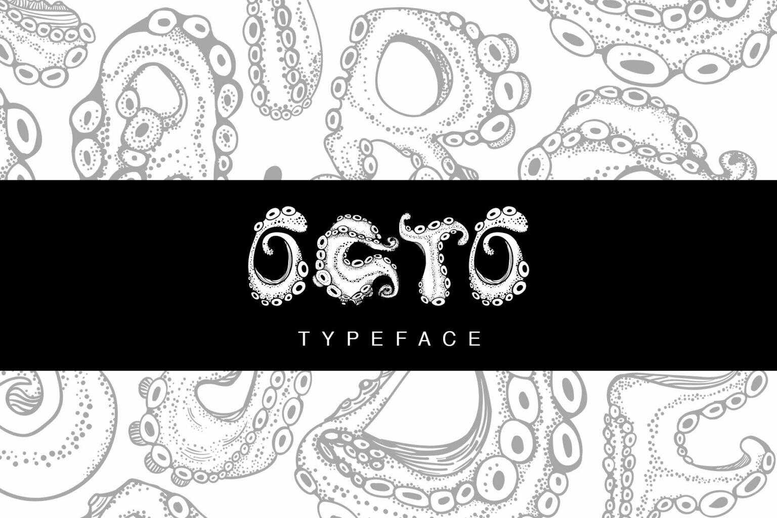Octo - A hand lettering Octopus font – MasterBundles
