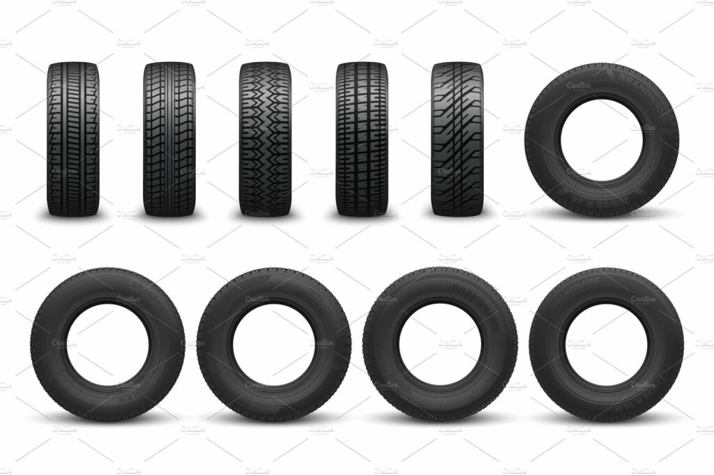 Types of tire with tread patterns – MasterBundles