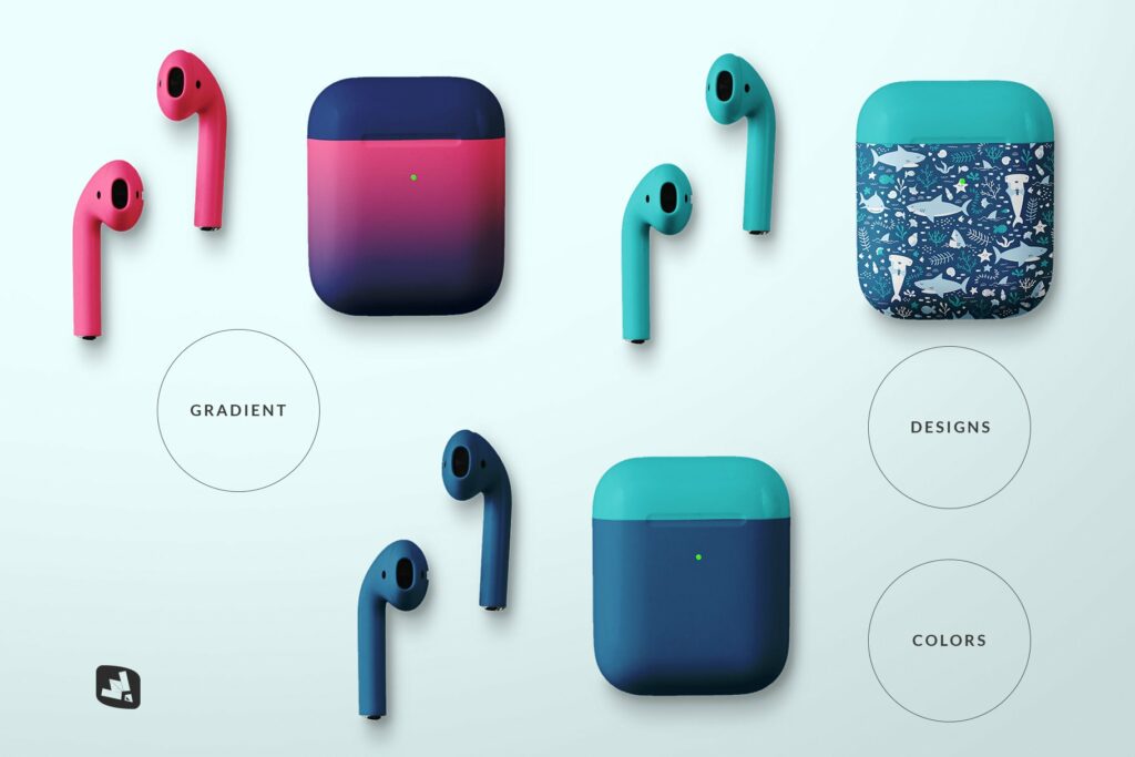 Top View Airpod Case Mockup – MasterBundles