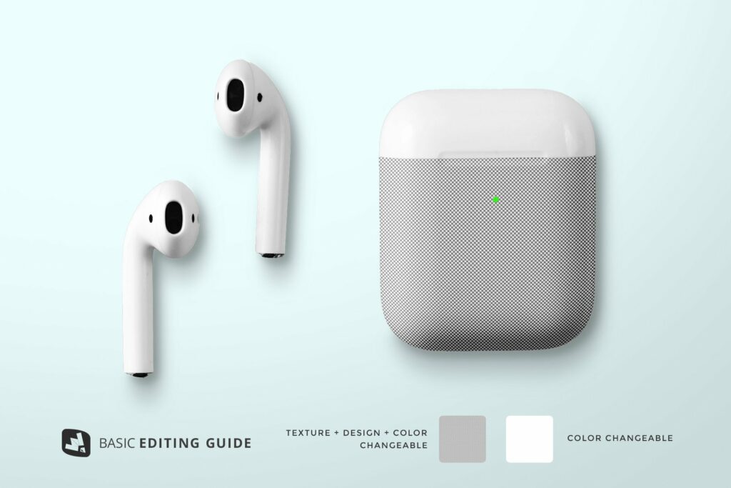 Top View Airpod Case Mockup – MasterBundles