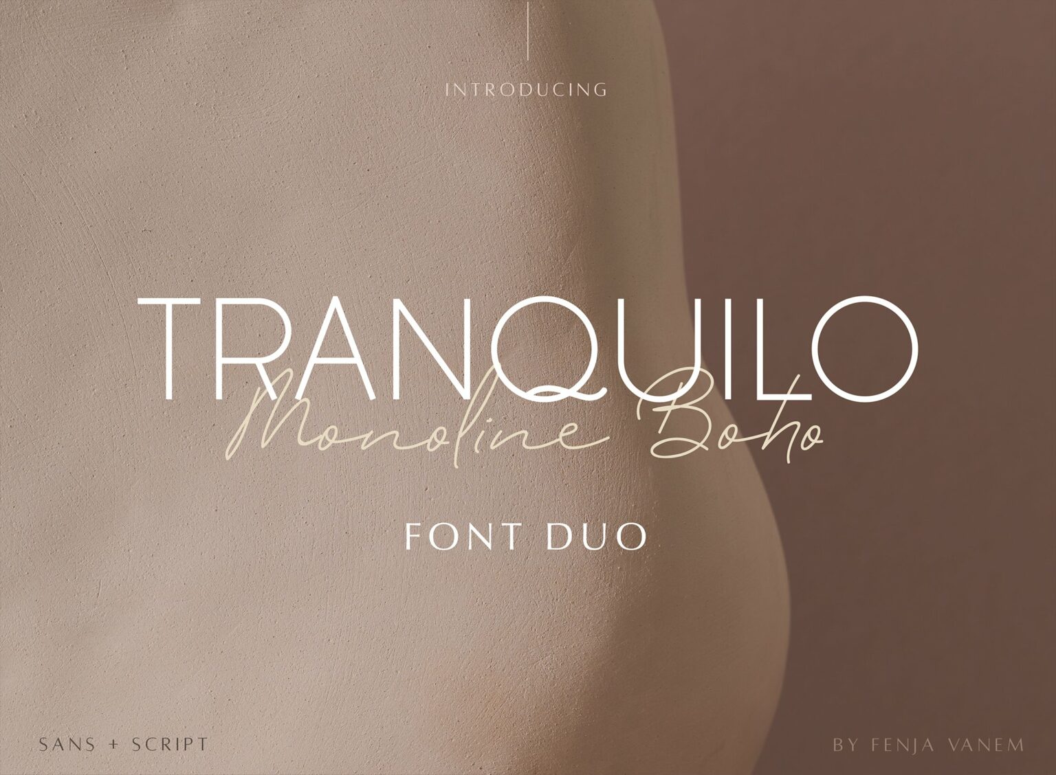 Tranquilo Boho | Font Duo – MasterBundles