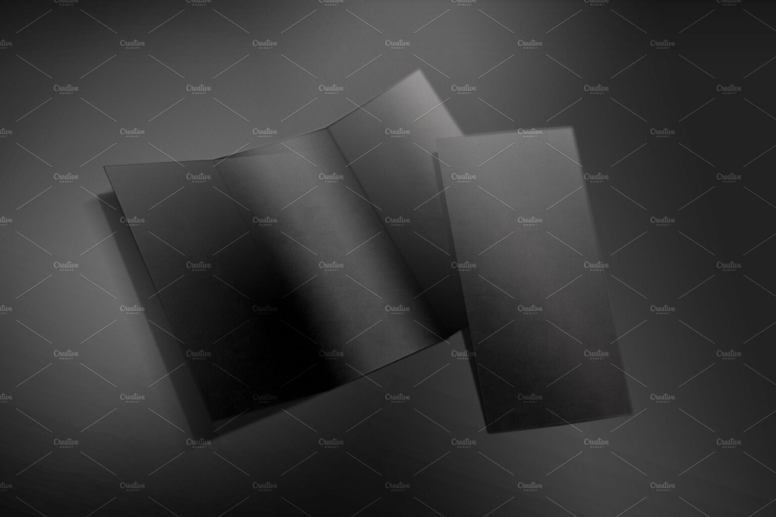 Tri Fold Brochure Mockup 01 – MasterBundles