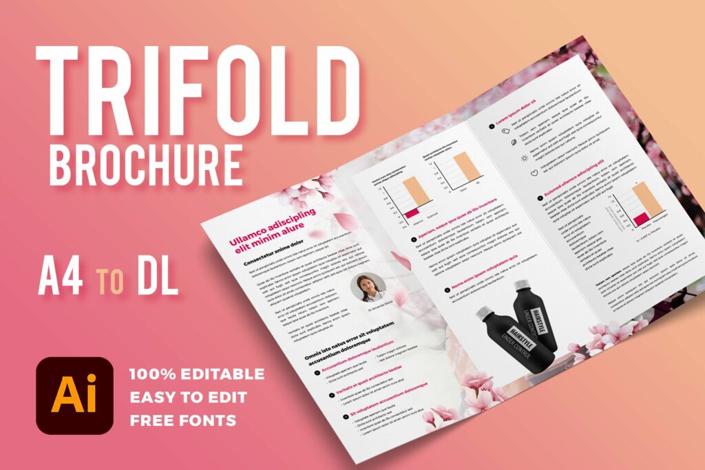 Brochure Template Illustrator – MasterBundles
