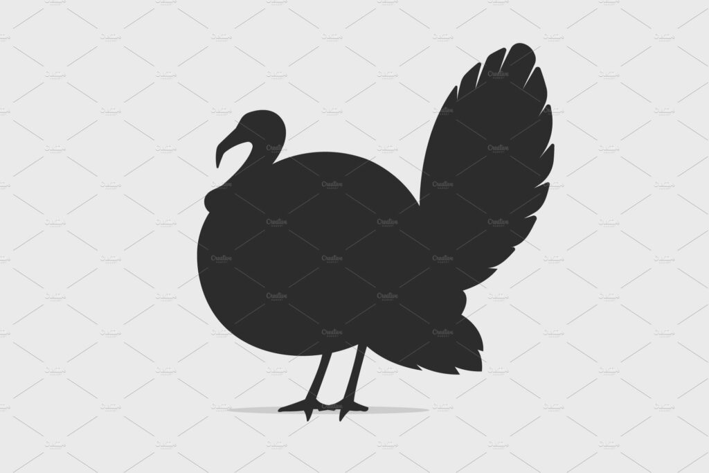 Turkey Silhouette – MasterBundles