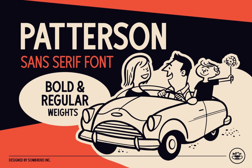Patterson Display Font – MasterBundles