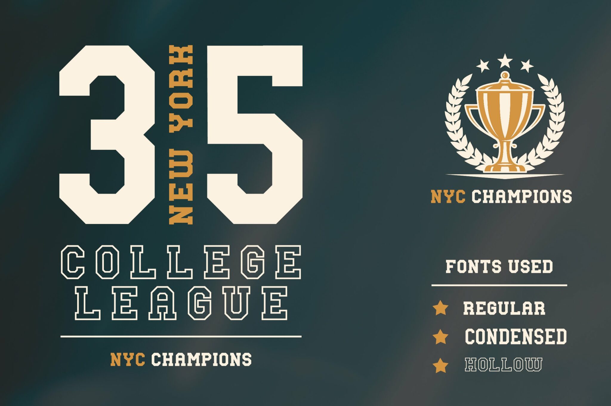 College Football Font – MasterBundles