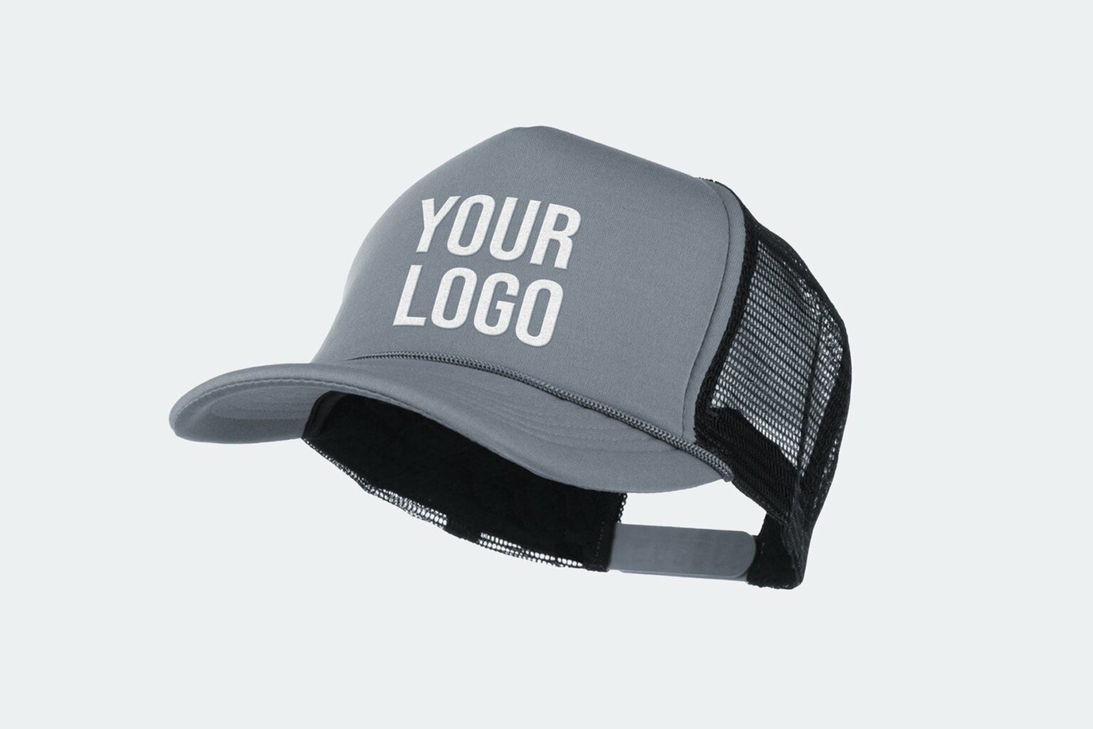 Sports cap logo branding mockup – MasterBundles