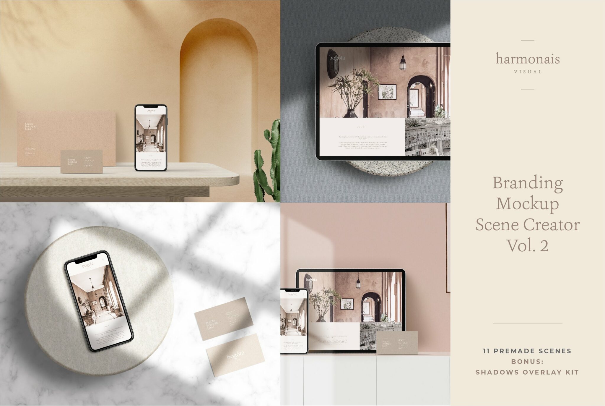 Branding Mockup Scene Creator Vol.2 – MasterBundles