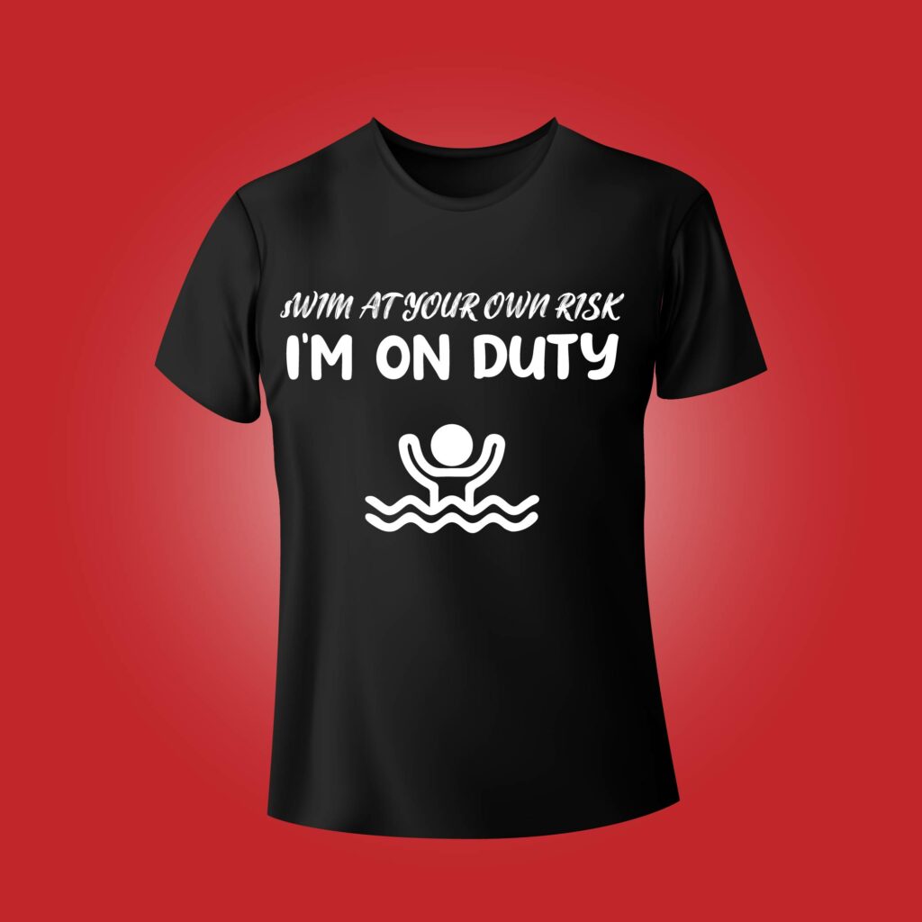 Lifeguard T-shirt design bundle - MasterBundles