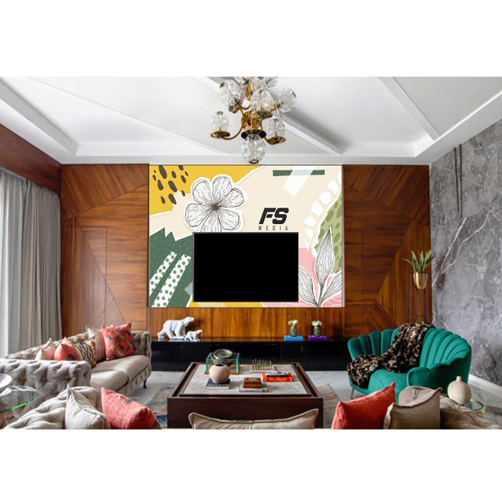 Hand drawn collage design - MasterBundles