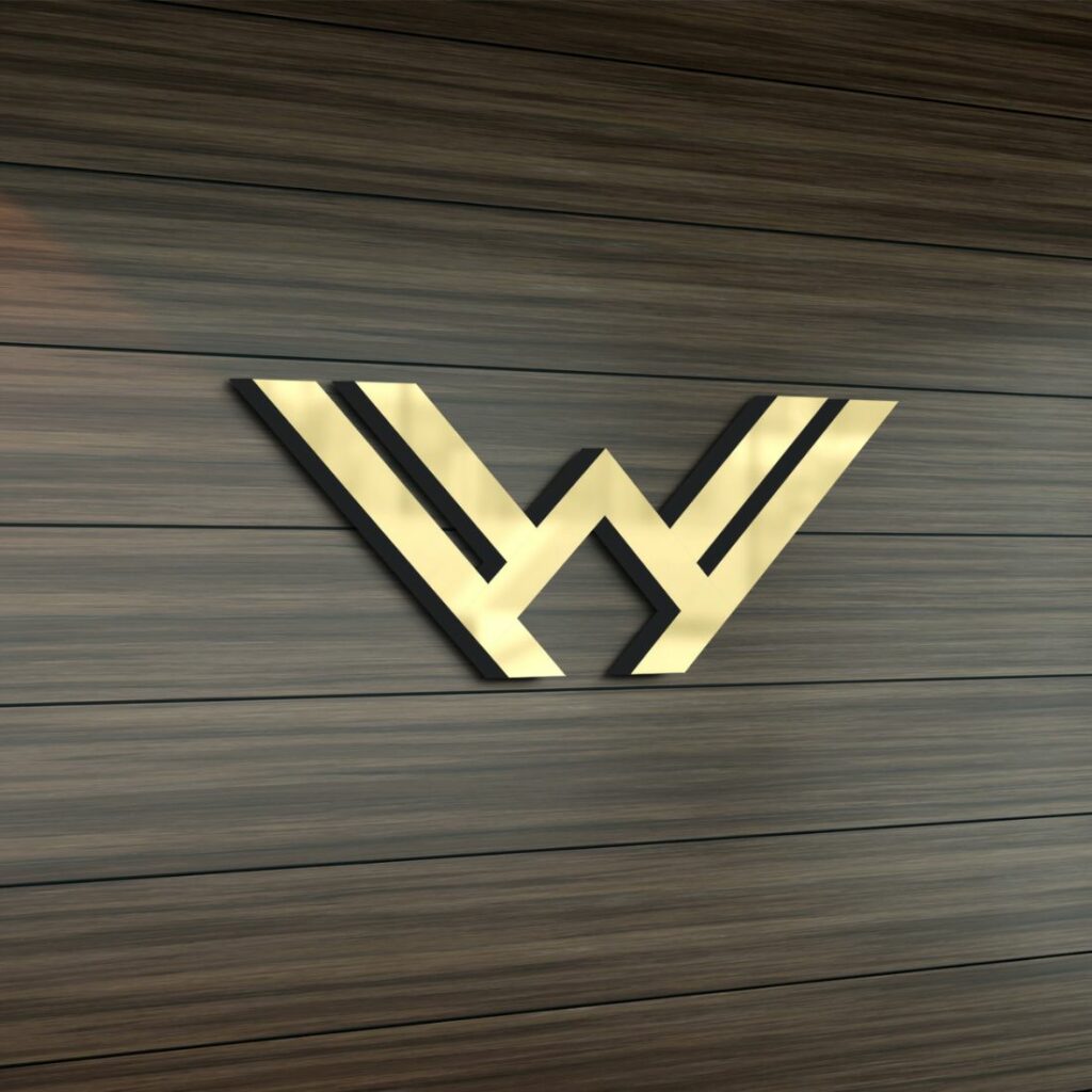 Letter "W" Logo Design - Lettering Logo - MasterBundles