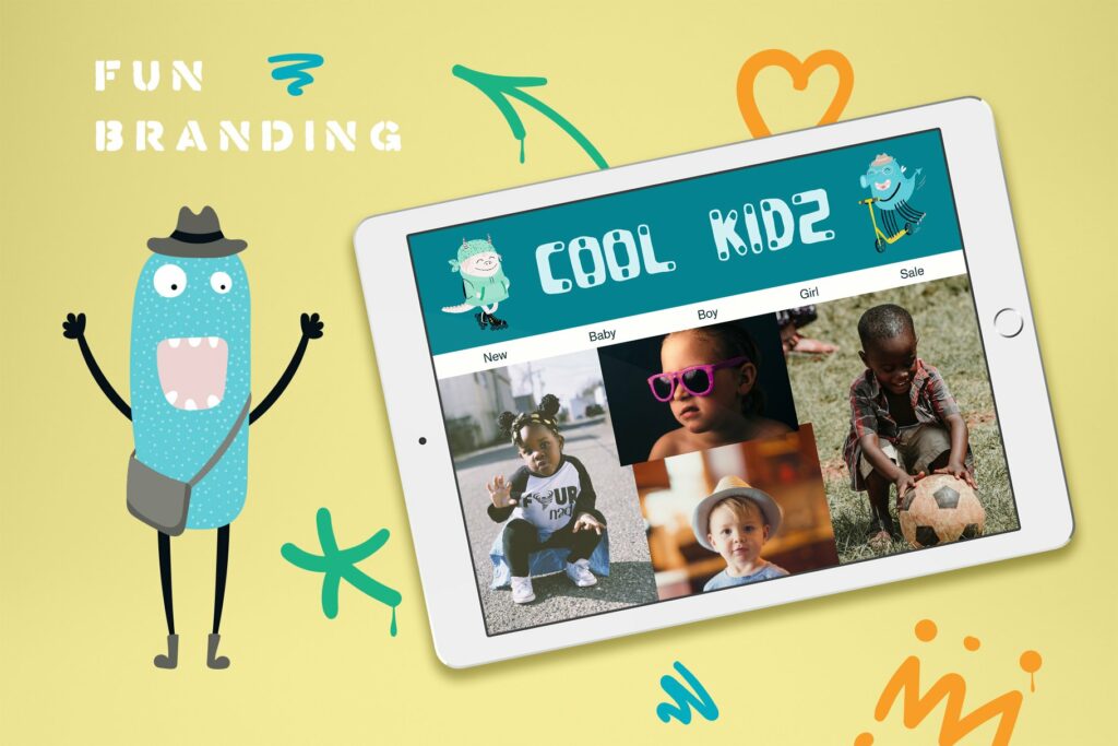 Cool Urban Monsters Vector Graphics – MasterBundles