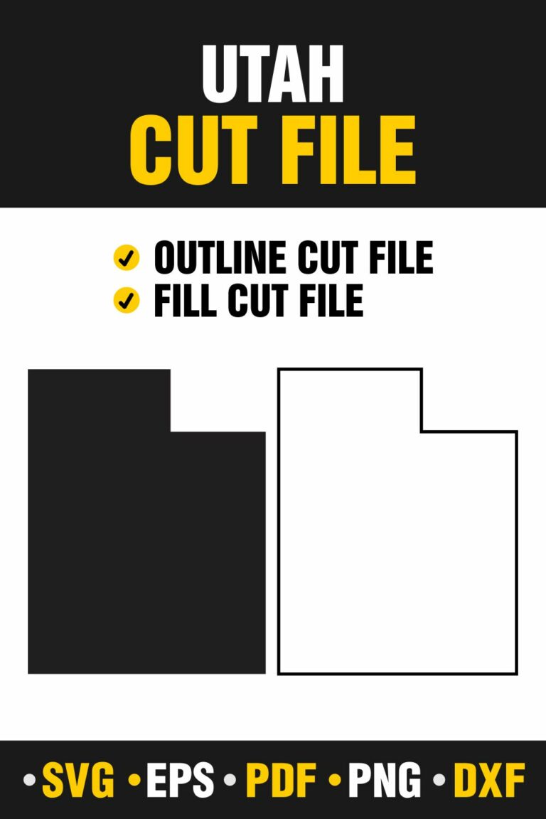 Utah SVG, PNG, PDF, EPS & DXF - MasterBundles